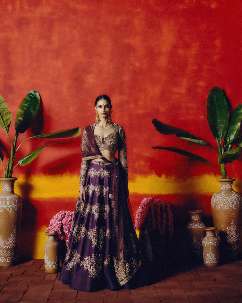 Meghamala Lehenga Set – Geethika Kanumilli